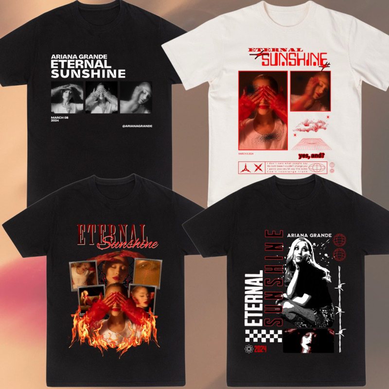 Eternal Sunshine Ariana Grande Merch Cotton T-Shirt | Shopee Philippines