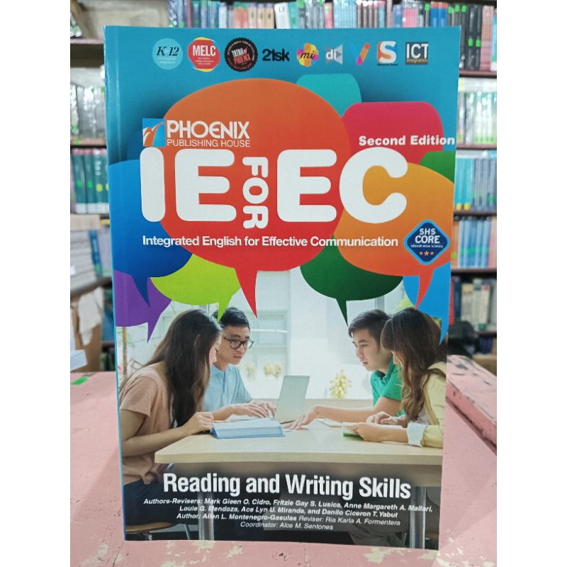 IE FOR EC 2nd Edition Reading and Writing 2023 by Phoenix | Shopee Philippines