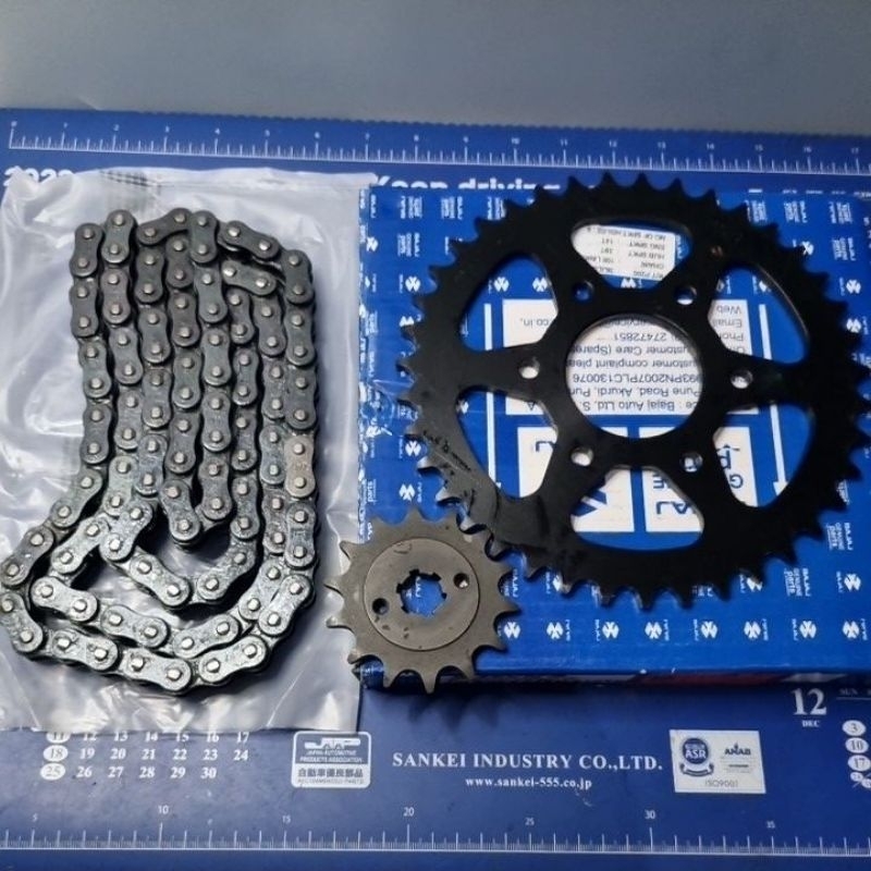 Rouser200NS Chain Sprocket Set (Genuine) | Shopee Philippines