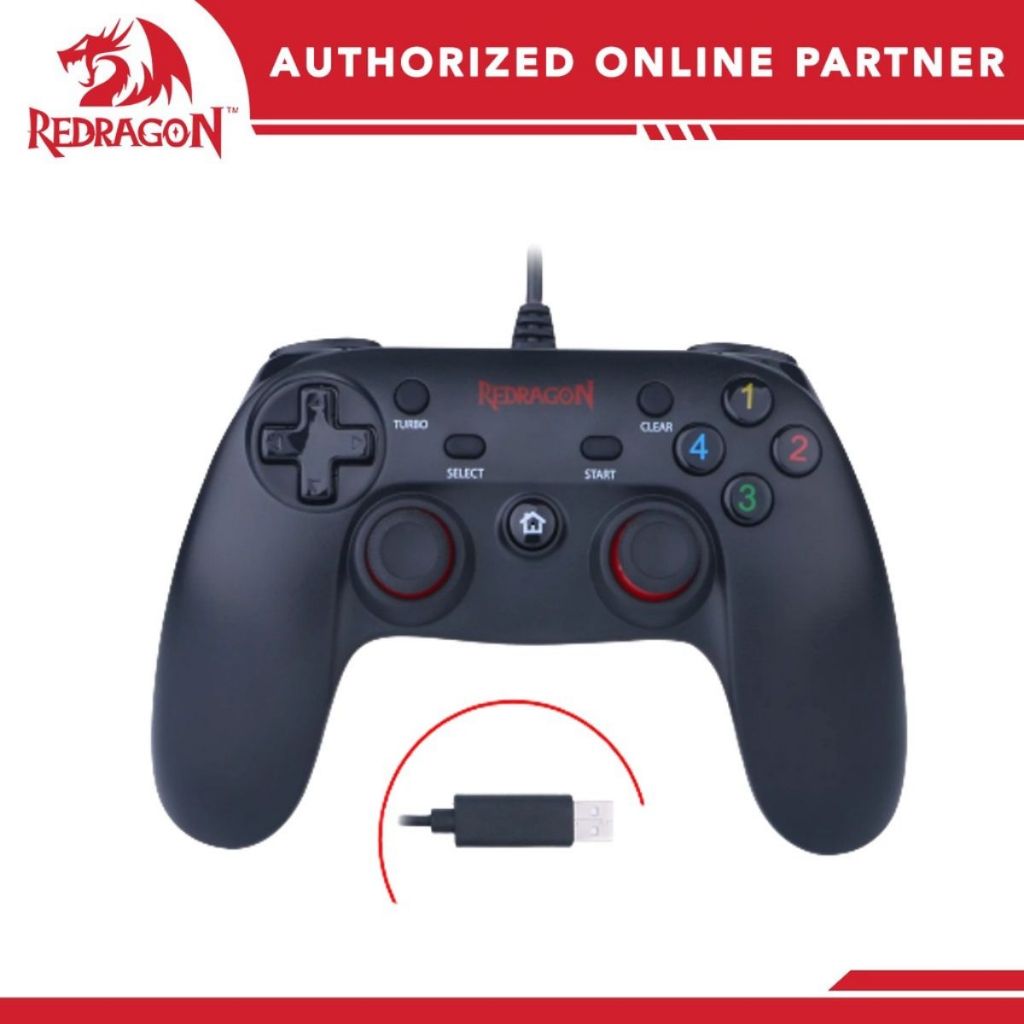 Redragon G807 Saturn Wired Controller Gamepad | Shopee Philippines