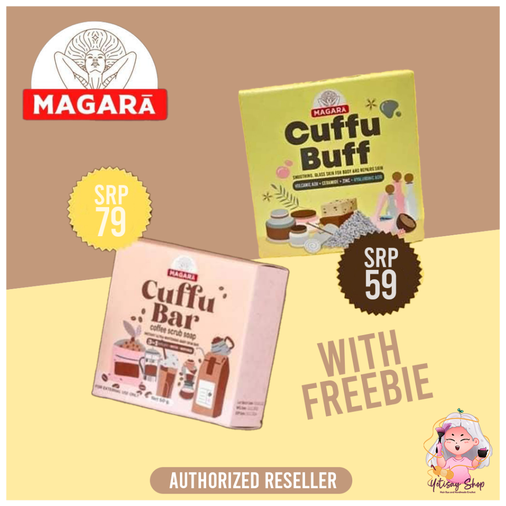 Magara Skin Cuffu Bar Coffee Scrub Soap 60g | Cuffu Buff Volcanic Ash ...