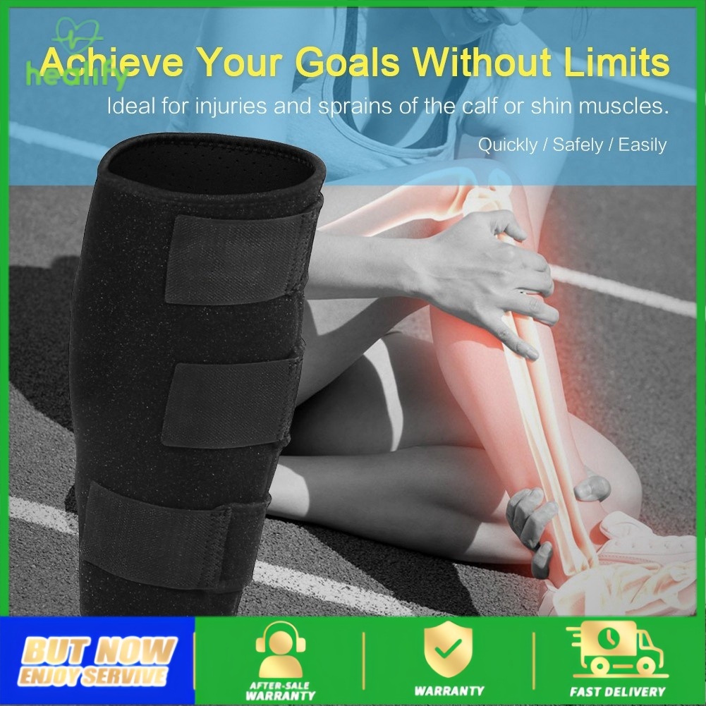 【Hot sale】Leg Guards Calf Compression Brace Shin Splint Sleeve Support ...