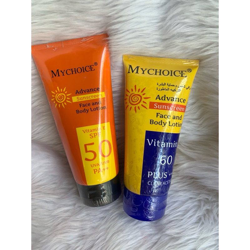 My Choice Advance Sunscreen Face and Body SPF 50 UVA/UVB PA 150ml ...