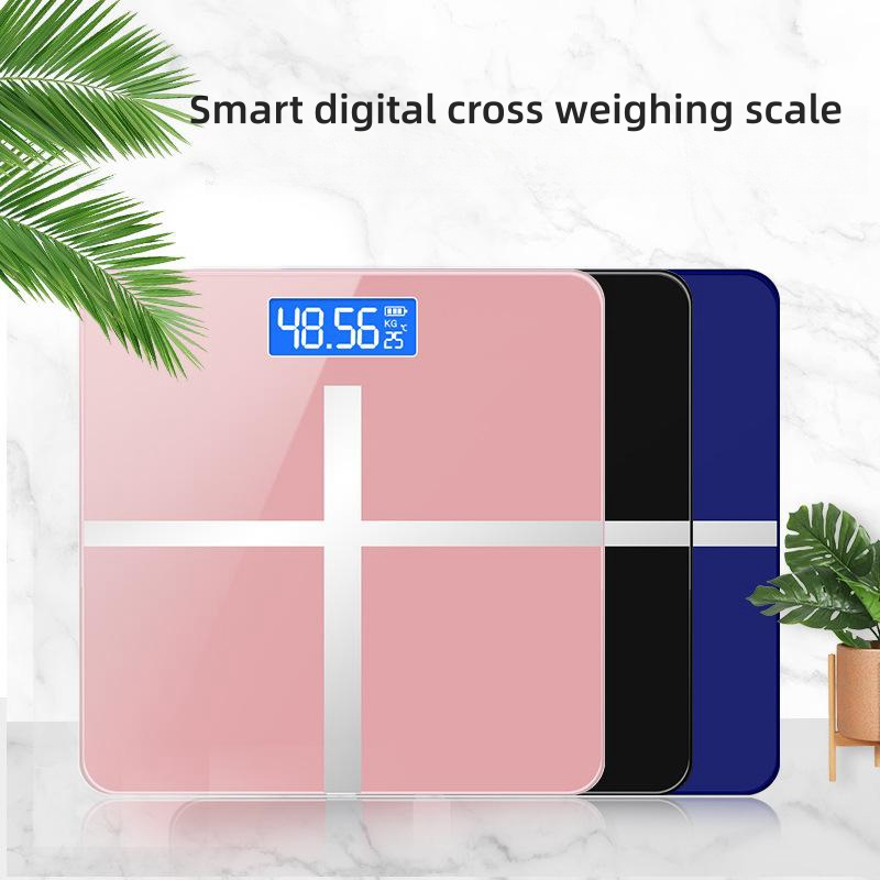 Digutal LCD Electronic Tempered Glass weighing scale Impact Resistance ...