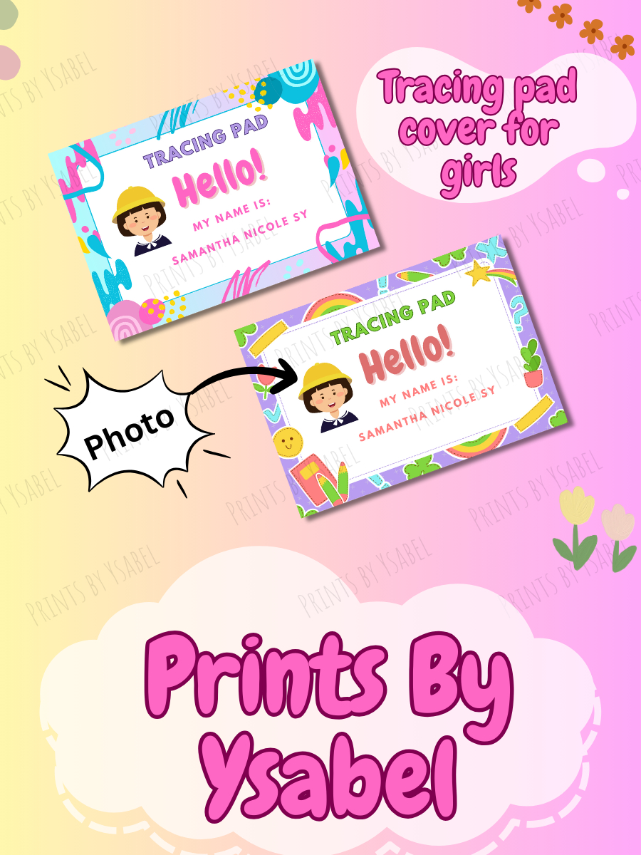 Tracing pad name personalized for kids | Shopee Philippines