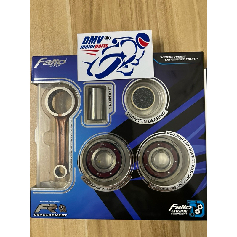 Faito Meteor Forged Connecting Rod Set STANDARD with S720 Crankshaft ...