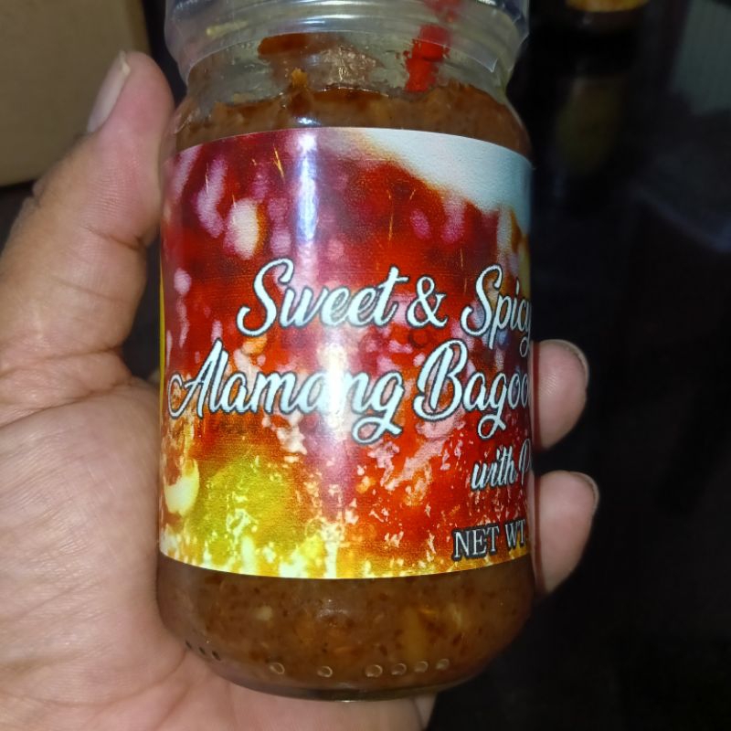 Sweet & spicy alamang bagoong 220ml by JPAX | Shopee Philippines