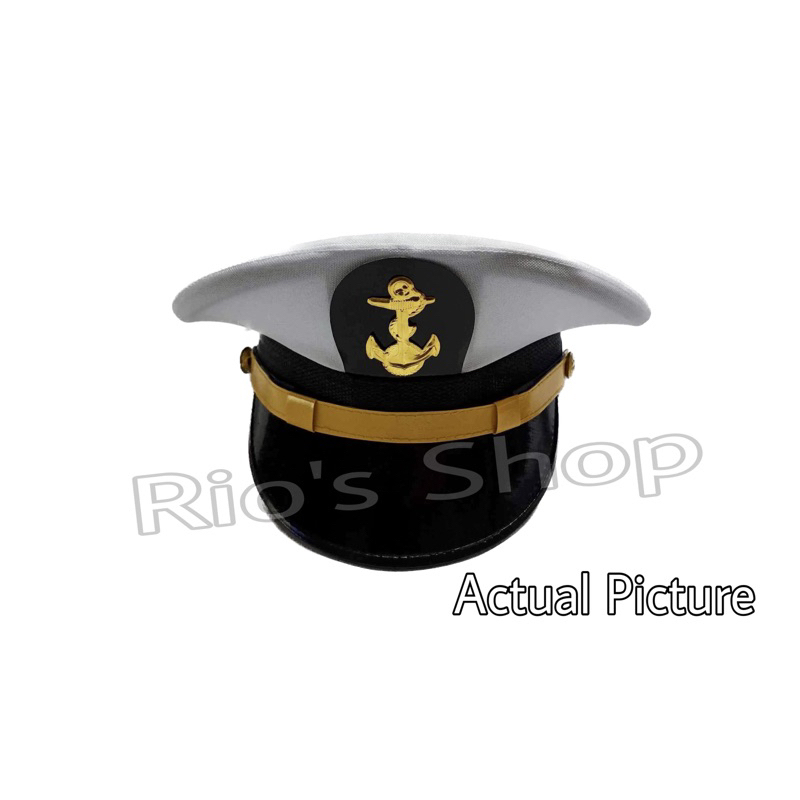 Nautical Pershing CAP WITH LOGO DECK&YELLOW STRAP for Adult | Shopee ...