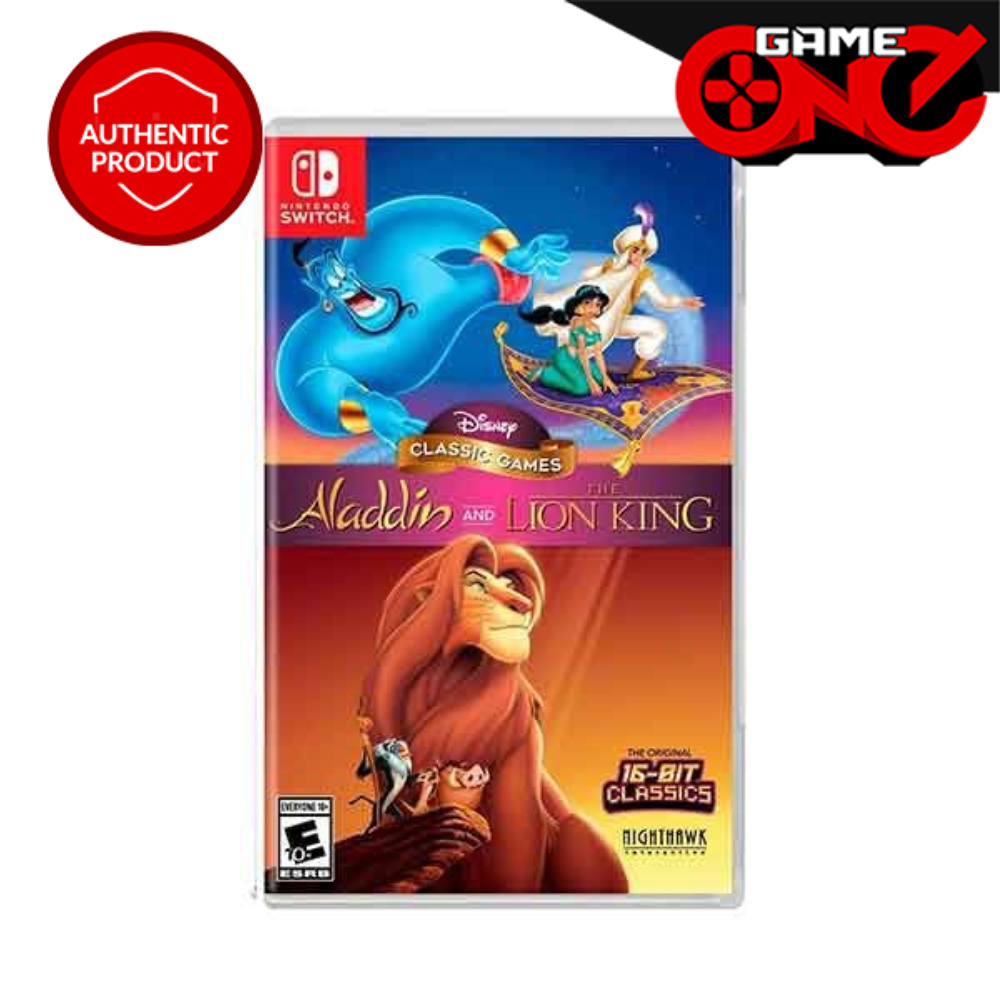 Nintendo Switch Disney Classic Games: Aladdin and the Lion King [US ...