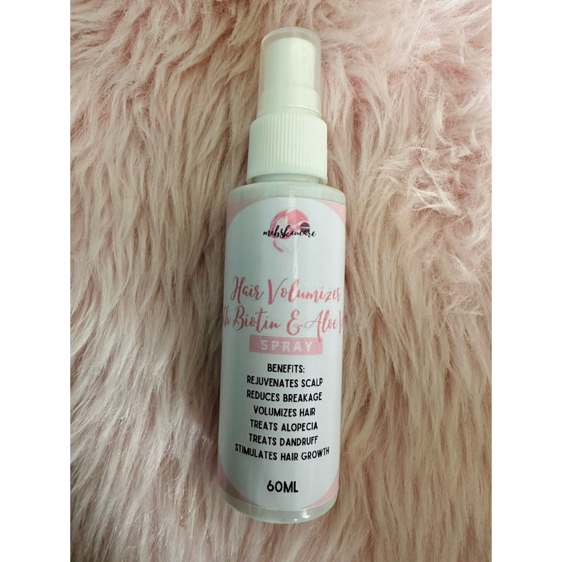 HAIR VOLUMIZER SPRAY WITH BIOTIN & ALOE VERA | Shopee Philippines