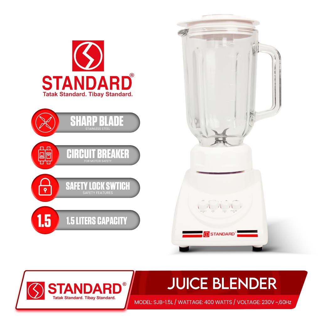 Standard Blender 1.5L ( SJB-1.5L) | Shopee Philippines