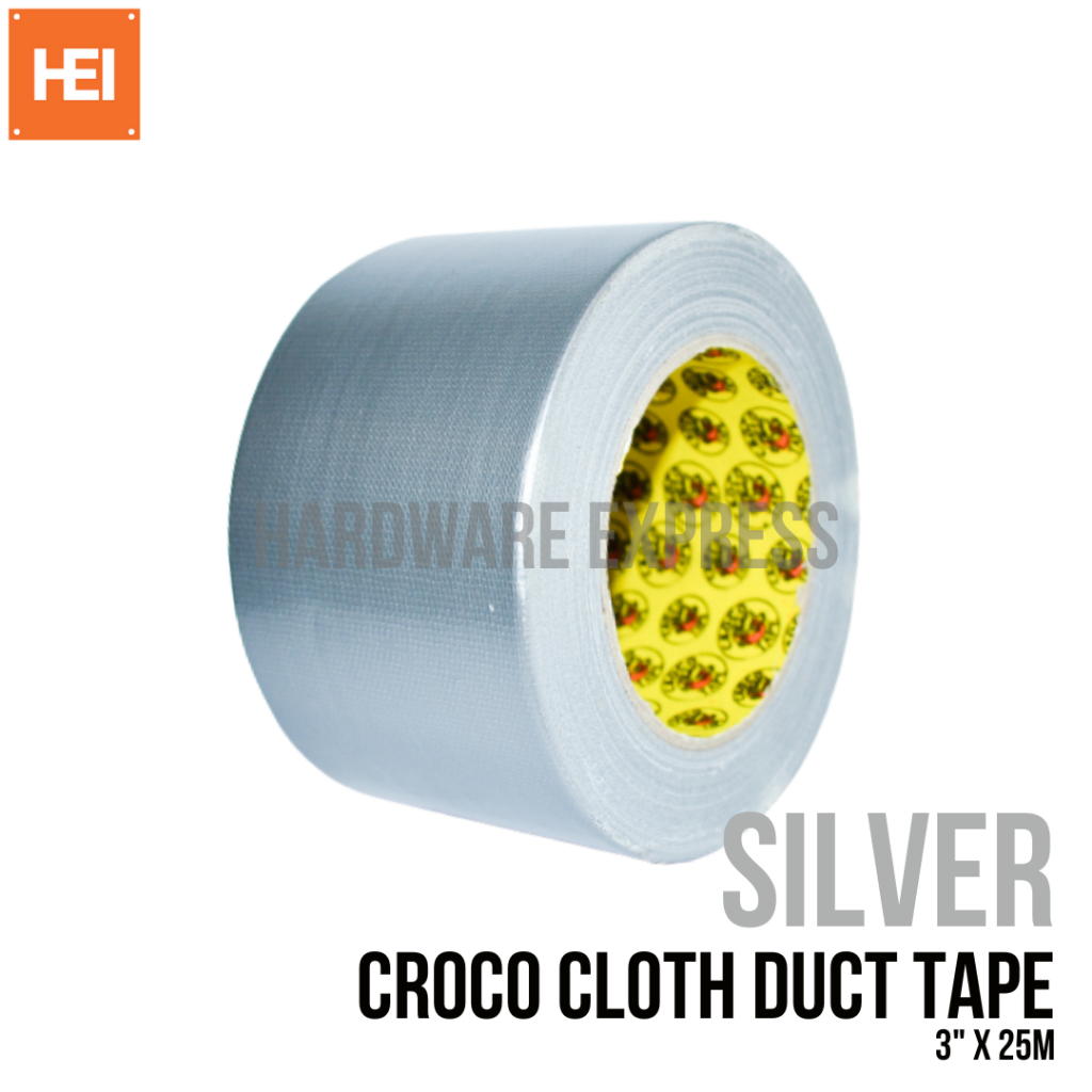 CROCODILE / Croco Cloth Duct Tape 3" x 25Mtrs | Shopee Philippines