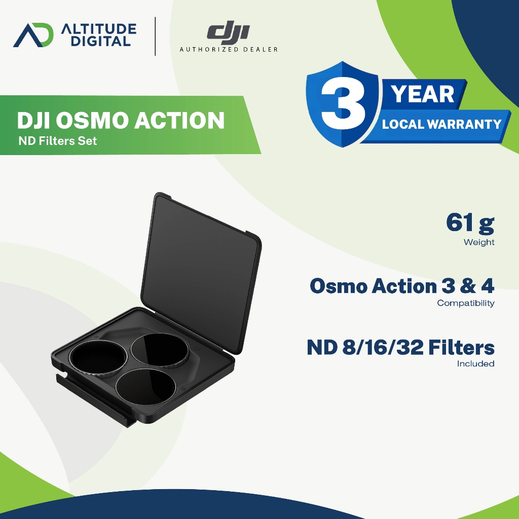 DJI Osmo Action ND Filter Kit | Shopee Philippines