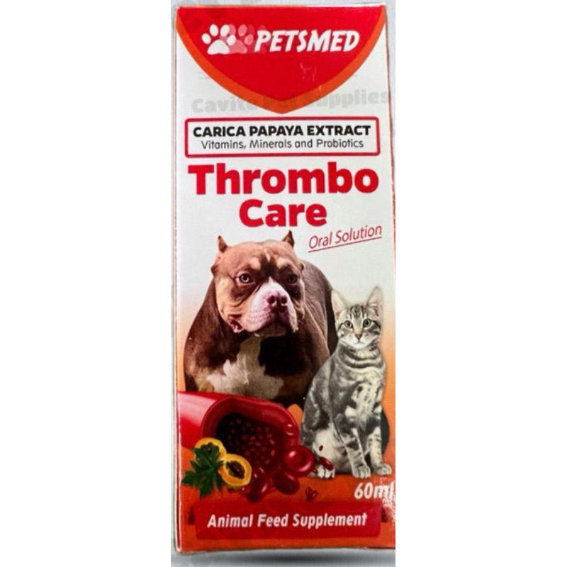 Thrombo Care Papaya Extract, Multivitamins, Minerals and Probiotics ...