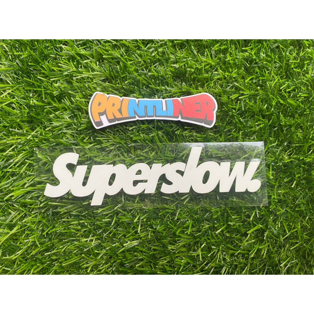 SUPERSLOW STICKER DECALS FOR MOTORCYCLE, CARS & ETC (WATERPROOF ...