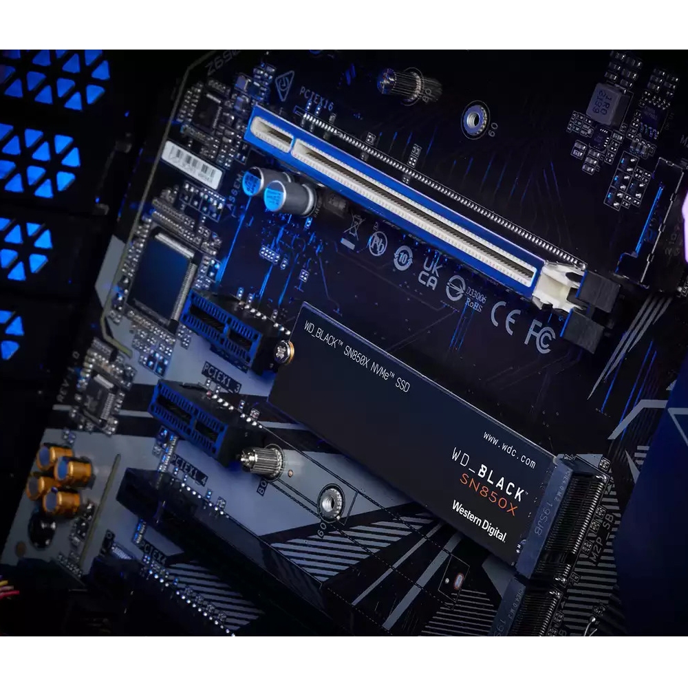 Western Digital WD Black SN850X NVMe SSD Solid State Drive Without ...