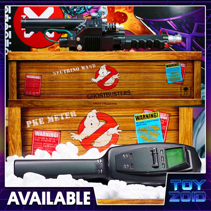 Ghostbusters Neutrona Neutrino Wand or PKE Meter Electronic Prop ...