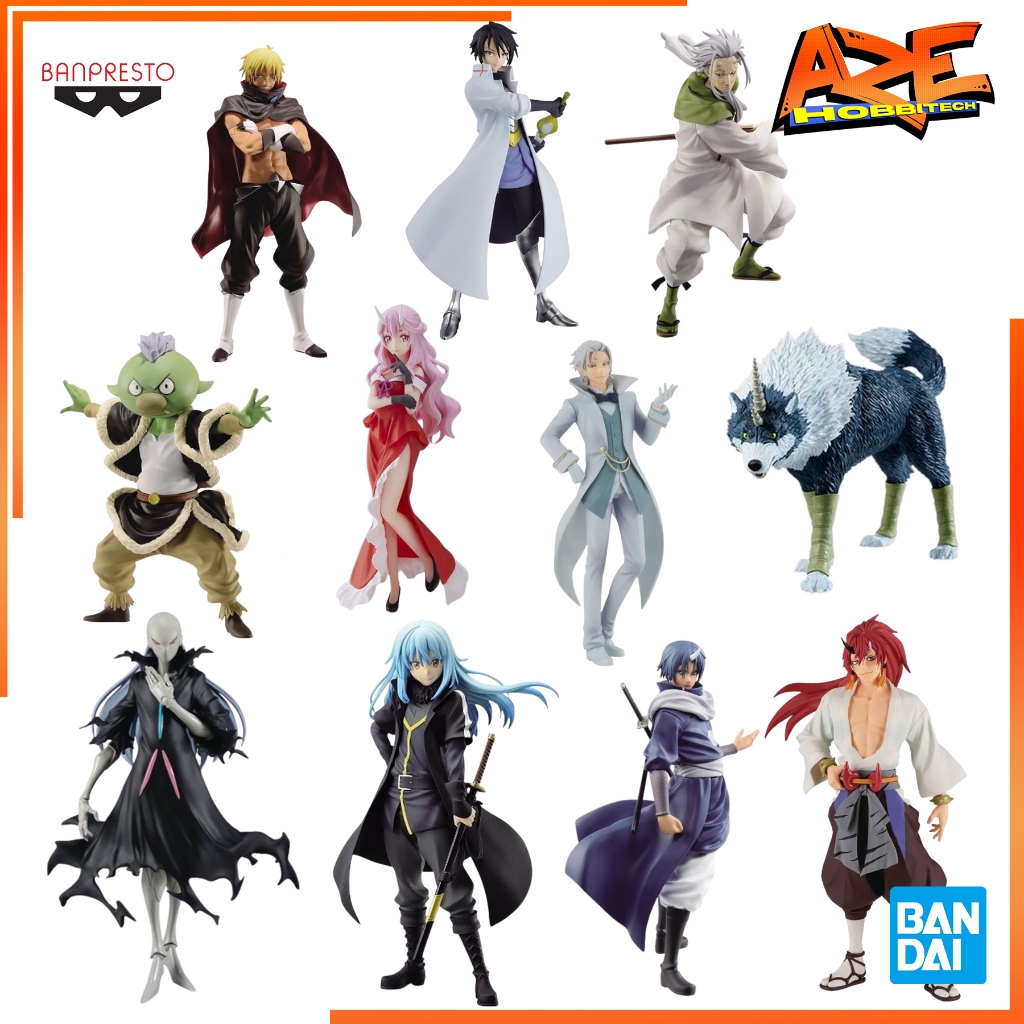 Banpresto That Time I Got Reincarnated as a Slime Rimuru Ranga Veldora ...