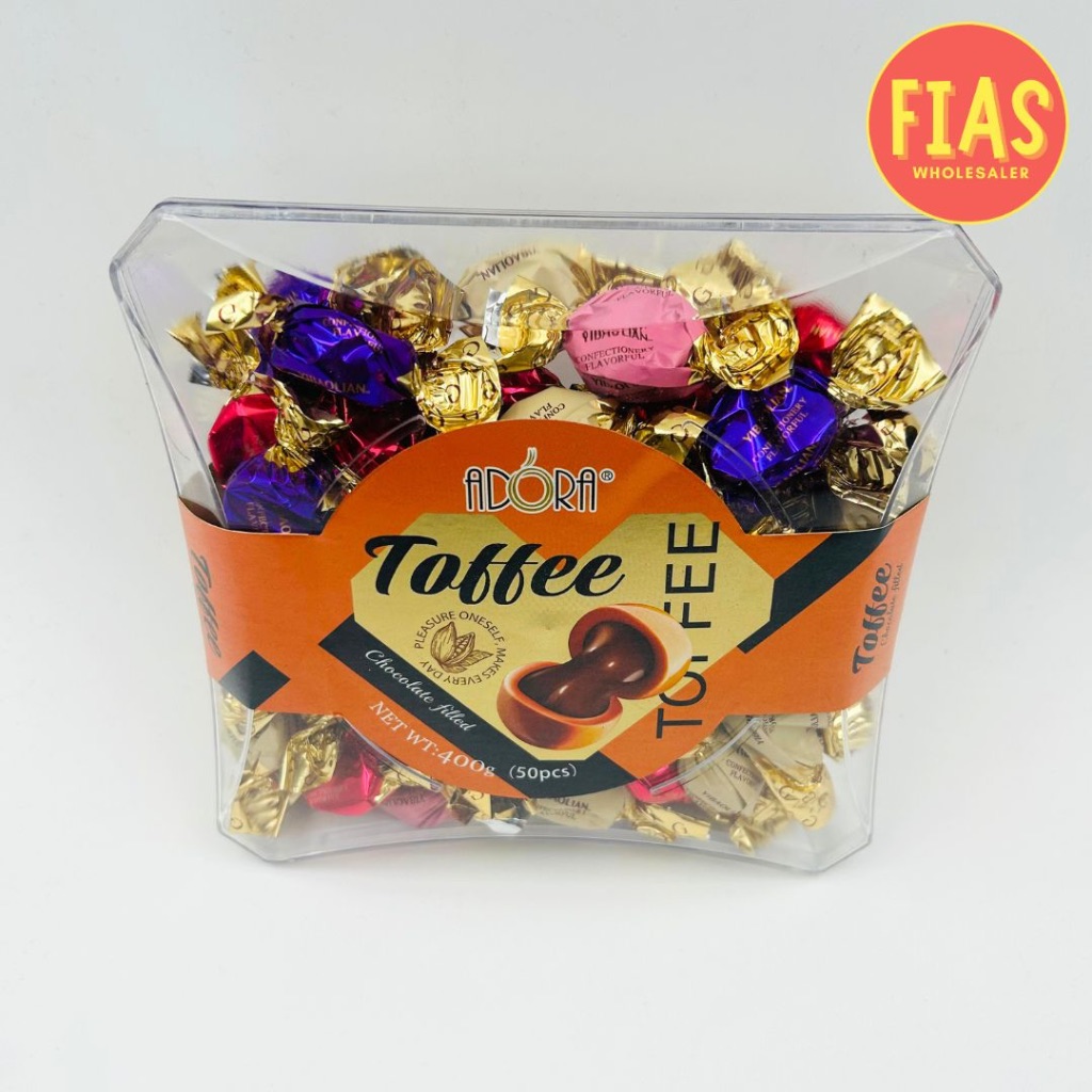 50 pcs Toffee Eclair Caramel Candy | Shopee Philippines