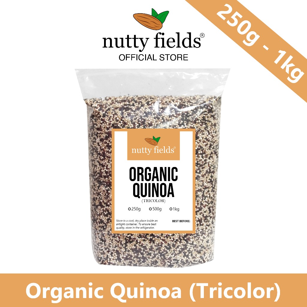 Organic Tricolor Quinoa (250g - 1kg) by Nutty Fields | Shopee Philippines
