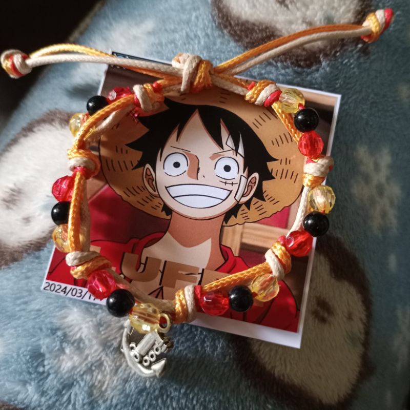 One Piece Luffy, Sanji, Shanks, Zoro and Usopp Inspired Bracelet ...