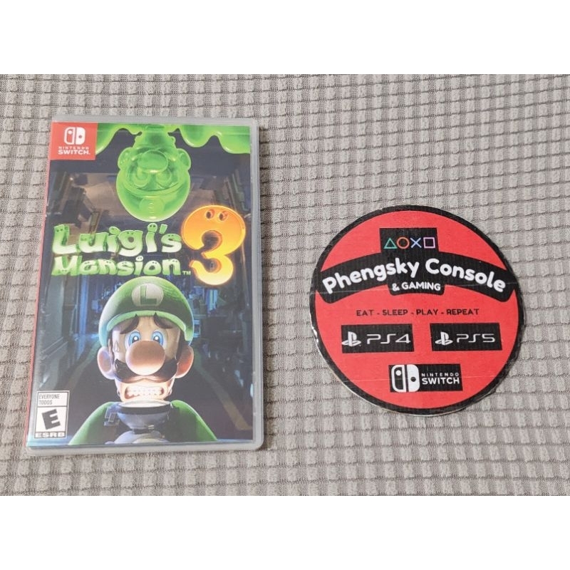 Luigis Mansion 3 (nintendo switch game) [physical game] | Shopee ...