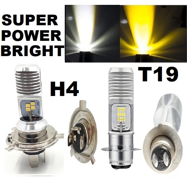 HONDA ADV 150 160 LED HEADLIGHT T19/H4 SUPER BRIGHT FOR MOTORCYCLE BULB ...