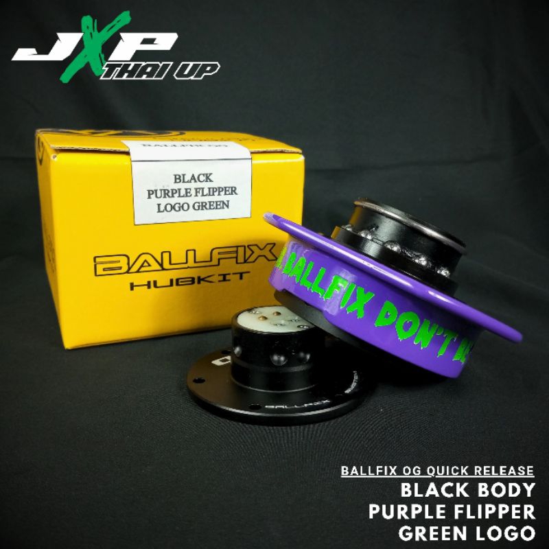 Purple Ballfix OG Car Steering Wheel Quick Release Elevo Thailand ...