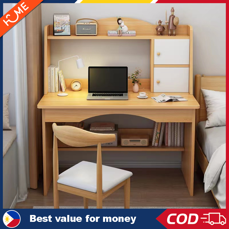 Study desk desktop computer desk home bedroom desk with drawers ...
