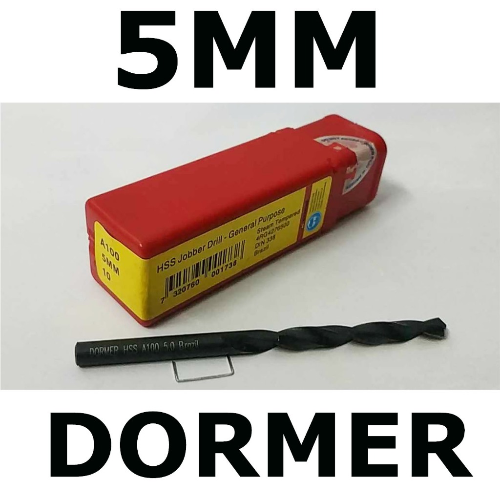 ( 1 PC ) ORIGINAL DRILL BIT HSS JOBBER 5MM A100 BRAZIL === 5MM | Shopee ...