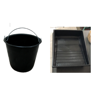 PER 12PCS !! PVC CEMENT PAIL & PAINT TRAY!! | Shopee Philippines
