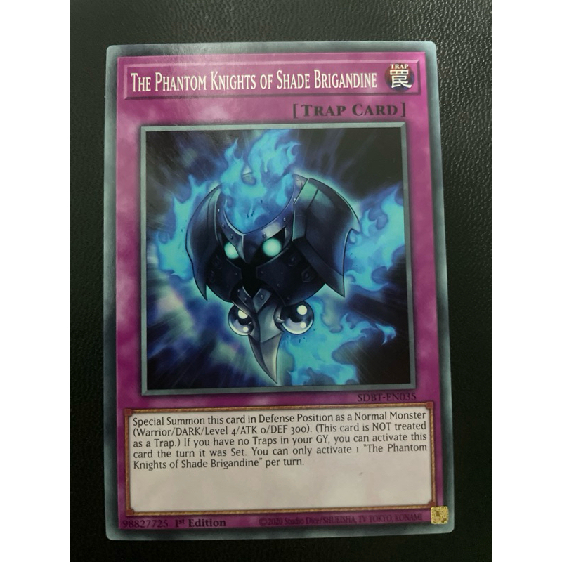 Yugioh - The Phantom Knights of Shade Brigandine (TCG) | Shopee Philippines