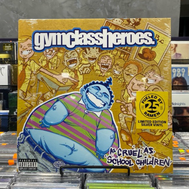 GYM CLASS HEROES As Cruel As School Children Silver Vinyl | Shopee ...