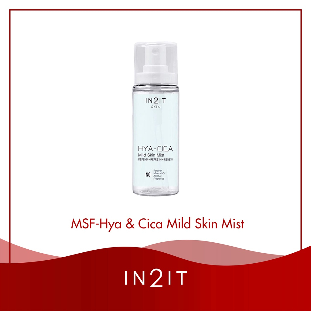 IN2IT Hya & Cica Mild Face Skin Mist 07-MSF | Shopee Philippines