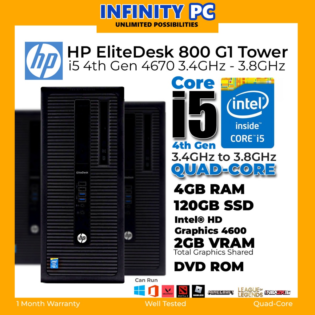 READY NOW!!! ON SALE!!! i5 4th GEN 16GB RAM 512GB SSD System Unit ...