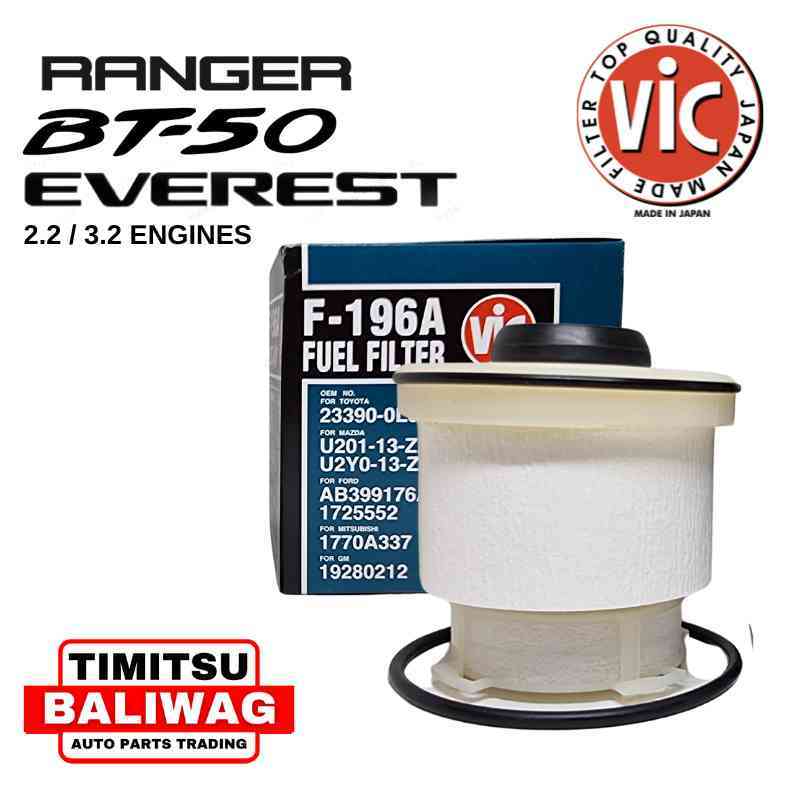 VIC FUEL FILTER FOR FORD RANGER / EVEREST / MAZDA BT-50 2.2, 3.2 ENGINE ...