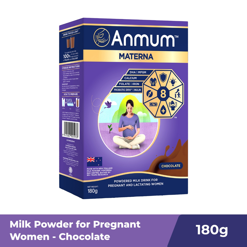 Anmum Materna Pregnancy Milk Powder Chocolate 180g | Shopee Philippines