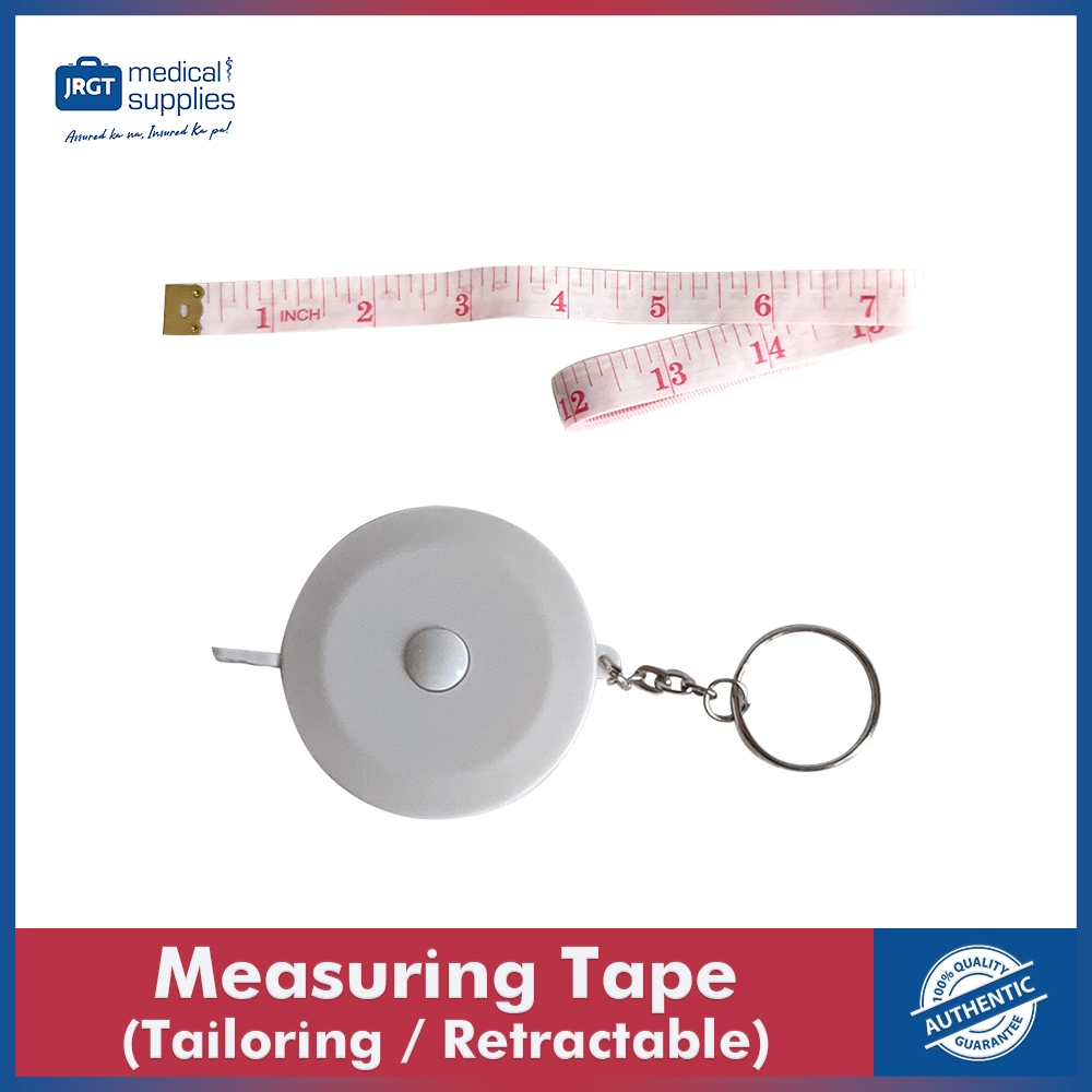 Measuring Tape (Tailoring/Retractable) | Flexible Ruler | Shopee ...