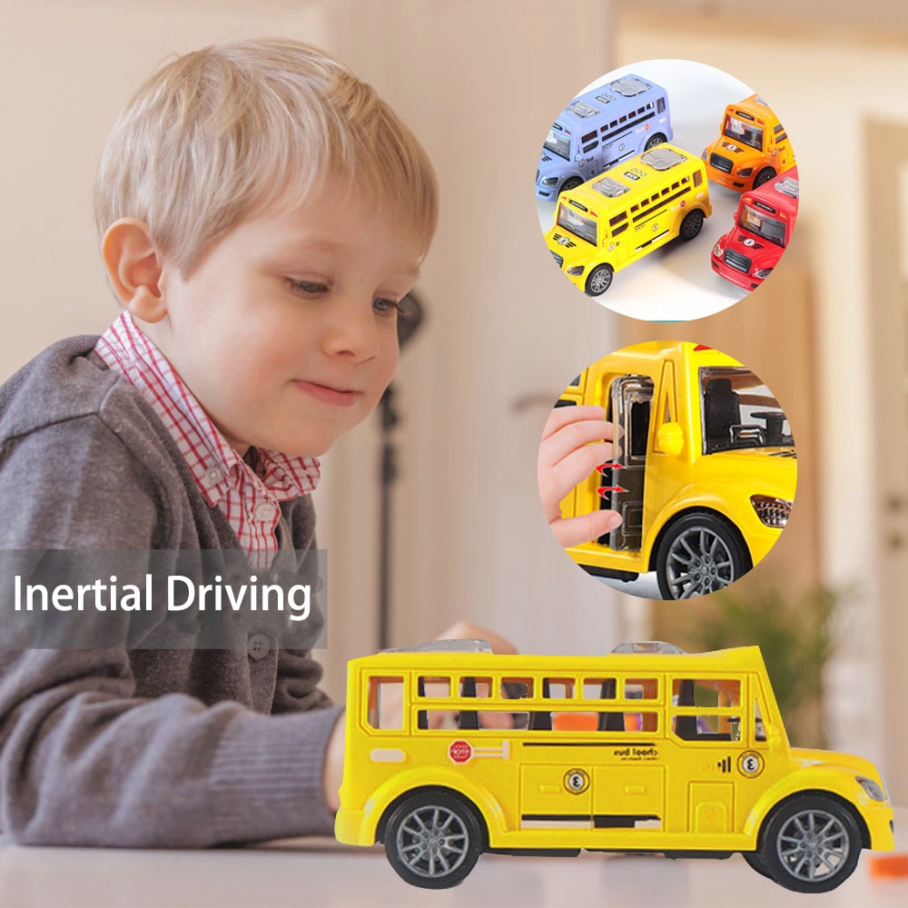 Baby Bus Toys For Kids Boy Monster Truck Toys Modle Car For Kids Ride ...
