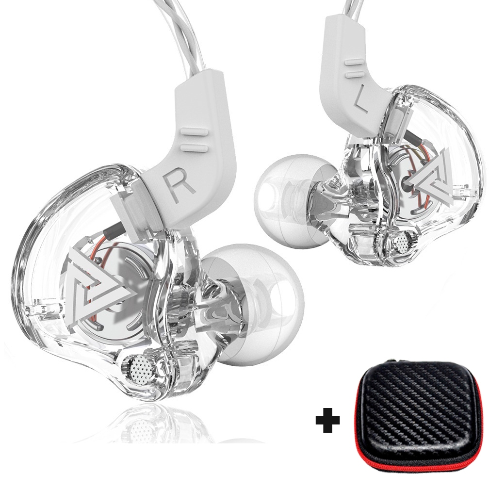 Qkz Ak6 106db 1.2m High Fidelity Wire Universal 3.5mm Sports In-Ear Hi-Fi Sound Gaming Earphones ...