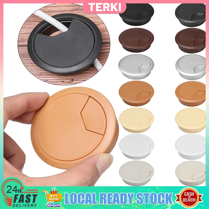 Computer Desk Table Hole Cover Desk Table Grommets Cable Wire Hole ...