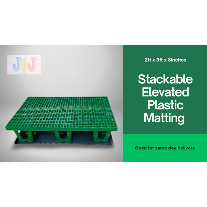 Stackable Elevated Matting/Dog Matting 2ft x 3ft x 8inches size ...