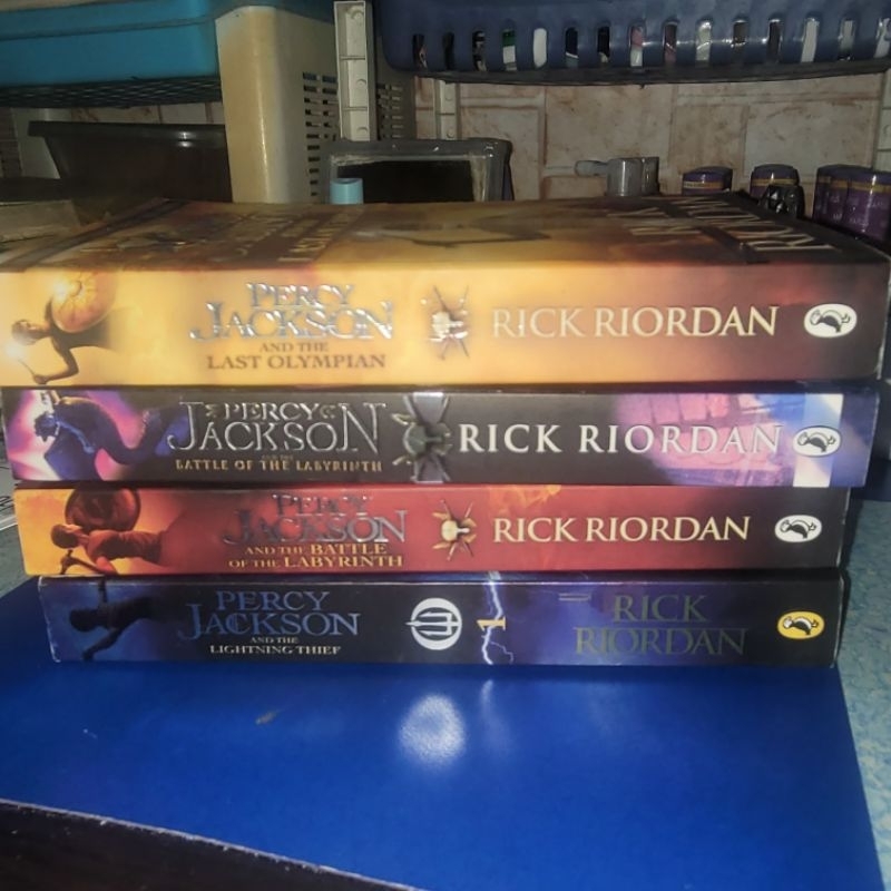 Rick Riordan Book Collection | New and Preloved | Shopee Philippines