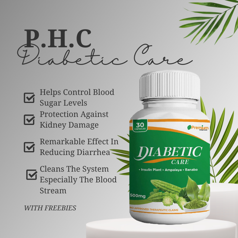 PREMIUM DIABETIC CARE SUPPLEMENT 30 Capsule 500mg | Insulin Plant ...