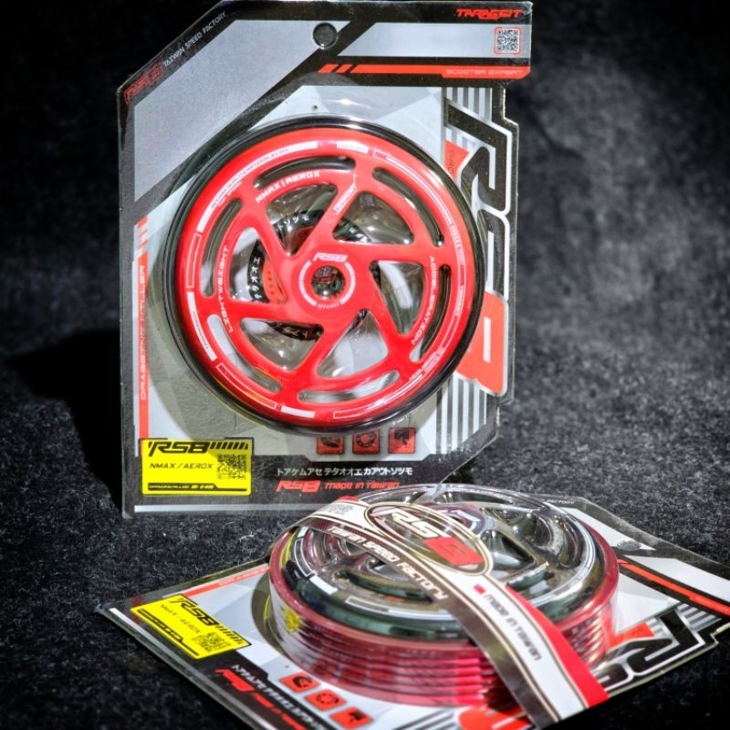 RS8 Clutch Bell Forged Aluminum (Aerox/Nmax V1 V2, Mio i 125, Click/PCX ...