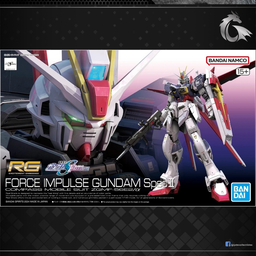 Bandai 1/144 RG Force Impulse Gundam Spec II ( Gundam Seed Freedom ...