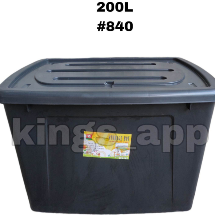STORAGE BOX 200L (LARGE SIZE) SAMPAGUITA STORAGE BOX STOCK N0. 840 ...