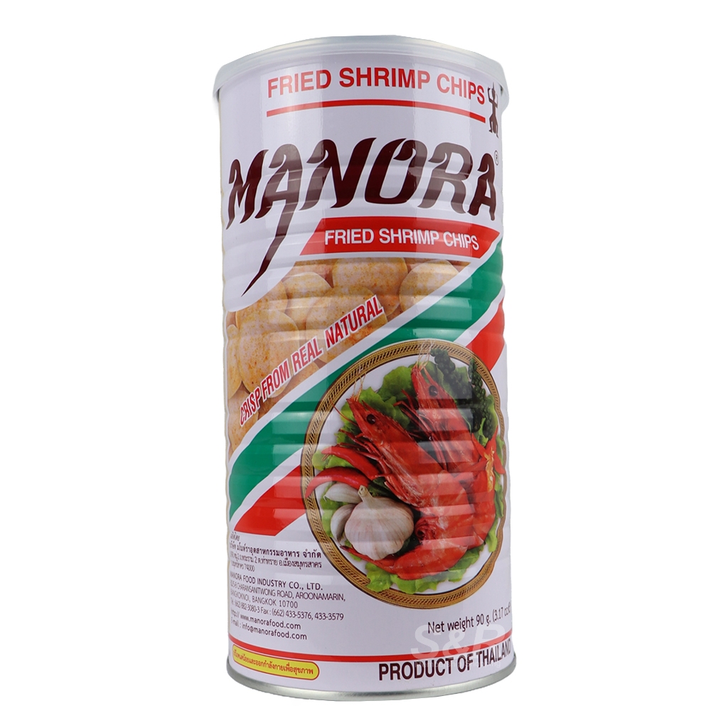 Manora Fried Shrimp Chips 90g | Shopee Philippines