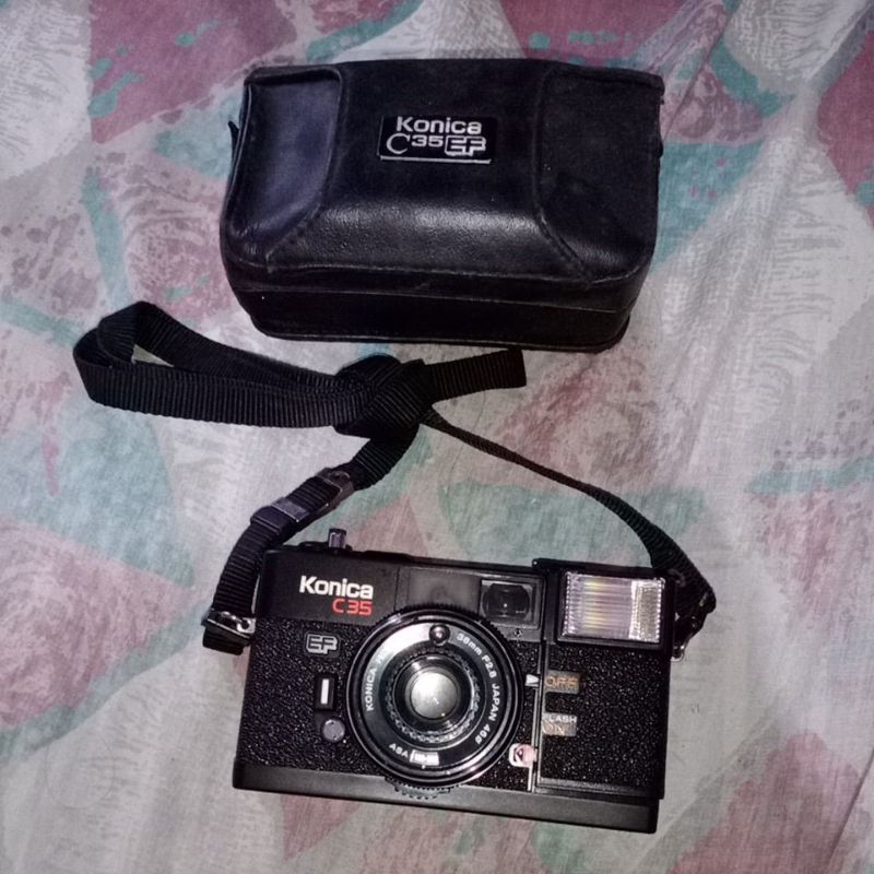 Konica C35 Camera EF Canon 110ED Film Vintage Working | Shopee Philippines