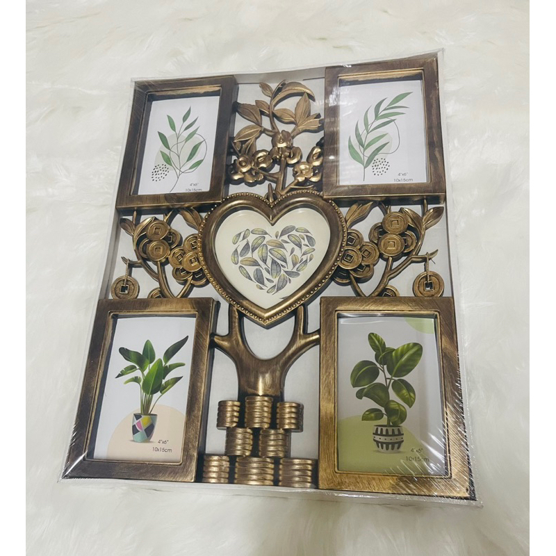 Life Plants Photo Frame Wall Mount Set of 5 Picture Family Wedding Home ...
